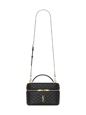 Saint Laurent Gaby Large Vanity Bag Black