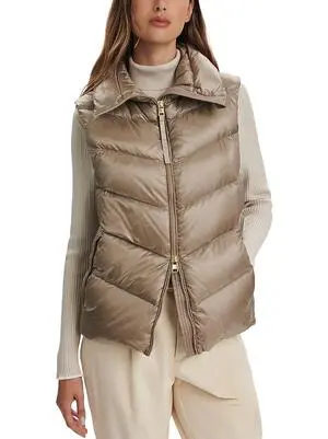 Varley Bextor Lightweight Down Gilet - Simply Taupe