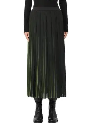 Max Mara Bora Pleated Skirt - Green