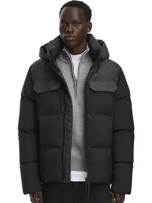 Canada Goose Fairview Parka - Black/herringbone