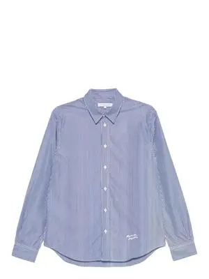 Maison Kitsuné Striped Shirt - Blue