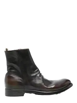 Officine Creative Chronicle Leather Boots - Brown