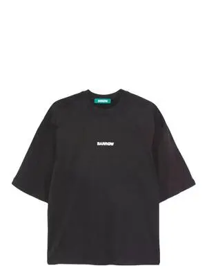BARROW Logo-print T-shirt - Black