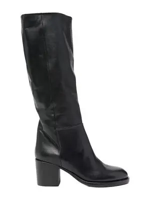 PANTANETTI Leather Boots - Black