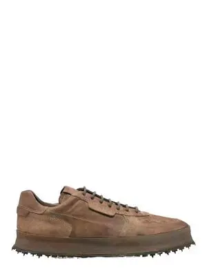 SHOTO Suede Lug Sole Sneakers