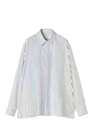 LANVIN Pinstripe Shirt - White