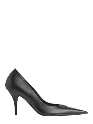 Balenciaga Avenue Bb Editor 90mm Pump - Black