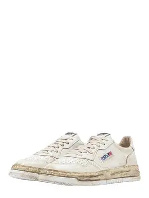 AUTRY Medalist Super Vintage Low Sneakers - White