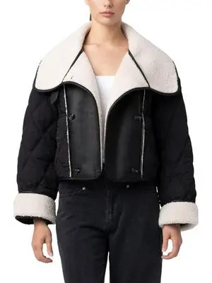 Blanknyc Faux Shearling Quilted Jacket - Second Wind