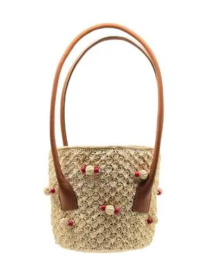 AMAZÓNICA Kaya Handbag - Beige /brown