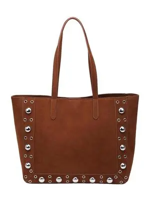 MODA LUXE MODA LUXE Karli Studded Tote Cognac