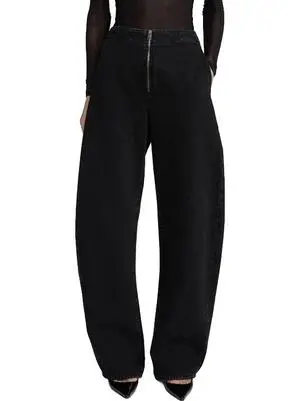 FRAME The Zip Straight Leg Jeans - Sutro
