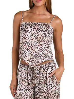 SUNSHINE 79 Printed Scarf Cover-up Top - Multi