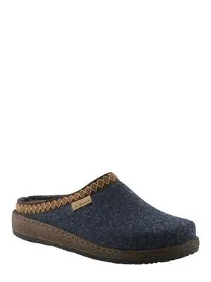 SPRING STEP SHOES Snuggee Wool Clog - Navy