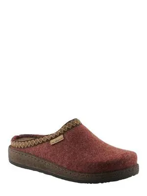 SPRING STEP SHOES Snuggee Wool Clog - Rust