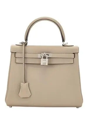 Hermès Kelly Retourne 25 Gris Tourterelle
