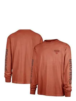 '47 Cleveland Browns Cairn Ravine Foundation Throwback Long Sleeve T-shirt - Orange
