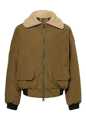 Canada Goose Chilliwack Aviator Padded Woven-down Jacket - Military Green