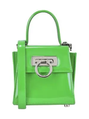 FERRAGAMO Micro Iconic Top Handle - Green