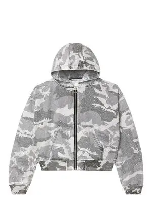 VALE FOREVER Camo Work Jacket - White