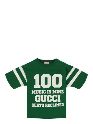 Gucci Graphic Print Short-sleeve T-shirt - Green