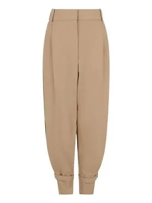 Alexander McQueen Pegged Trousers - Tan