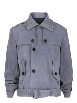 FERRAGAMO Moto Jacket - Blue