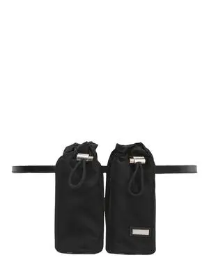FERRAGAMO Double Bottle Belt Bag - Black