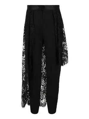 ALEXANDER MCQUEEN Alexander McQueen Lace Drape Trousers