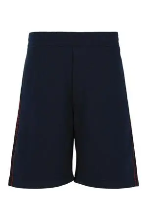 Alexander McQueen Logo Tape Shorts - Blue
