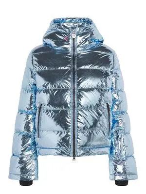 Perfect Moment Polar Flare Down Puffer Jacket - Blue