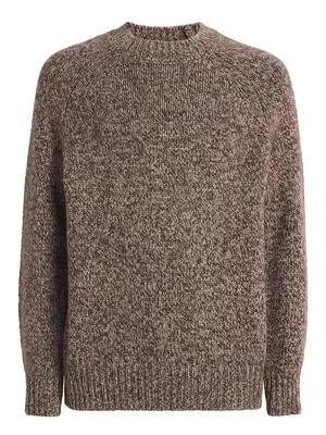 YVES SALOMON Cashmere Sweater - Beige
