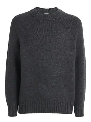 YVES SALOMON Cashmere Sweater - Grey