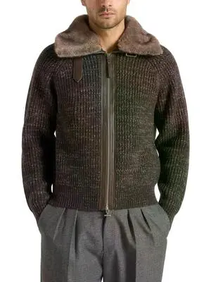 MANIÈRE DE VOIR Zip-Up Cardigan