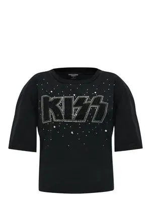 Dsquared2 X Kiss Relaxed Fit T-shirt - Black