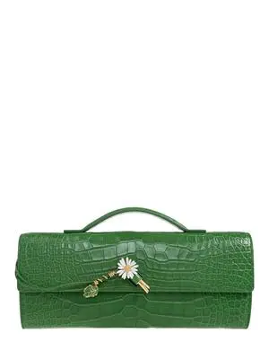 Bottega Veneta Andiamo Small Clutch - Green
