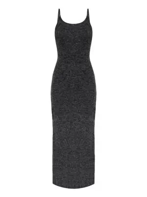 GESTUZ Gzalpha Cardigan And Dress Set - Grey