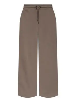Emporio Armani Wide Leg Sweatpants - Brown