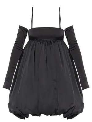 Remain Birger Christensen Off-the-shoulder Mini Dress - Black