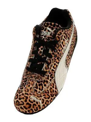 Pink Puma Speedcat Leopard Sneakers - Black