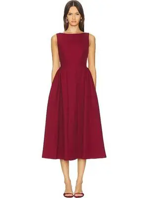 ALL THE WAYS Julie Maxi Dress - Wine