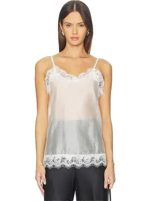 MILKWHITE Lace Lingerie Top - White
