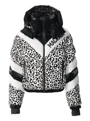 Mackage Flocked Down Ski Jacket - Black-white
