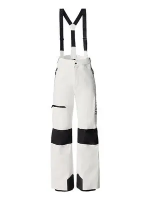 Mackage Silvana 3-Layer Ski Pants With Suspenders Off White