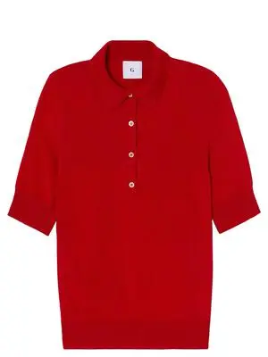 GWYN Gwyn Avery Polo Bright Red