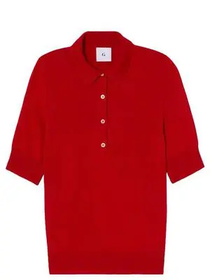 GWYN Gwyn Avery Polo Red