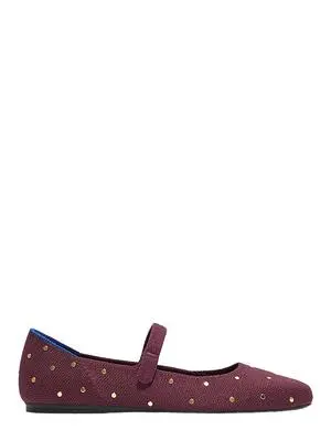 Rothy's The Square Mary Jane Flats - Studded Syrah