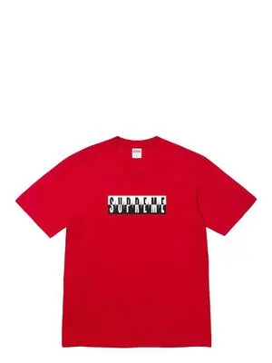 Supreme Split T-shirt - Red