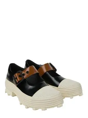 Camper Lab Traktori Mary Jane Loafer - Black