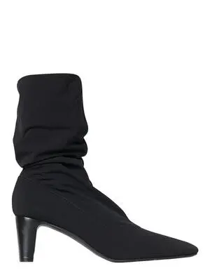 THE ROW Felice Stretch Neoprene Boots - Black